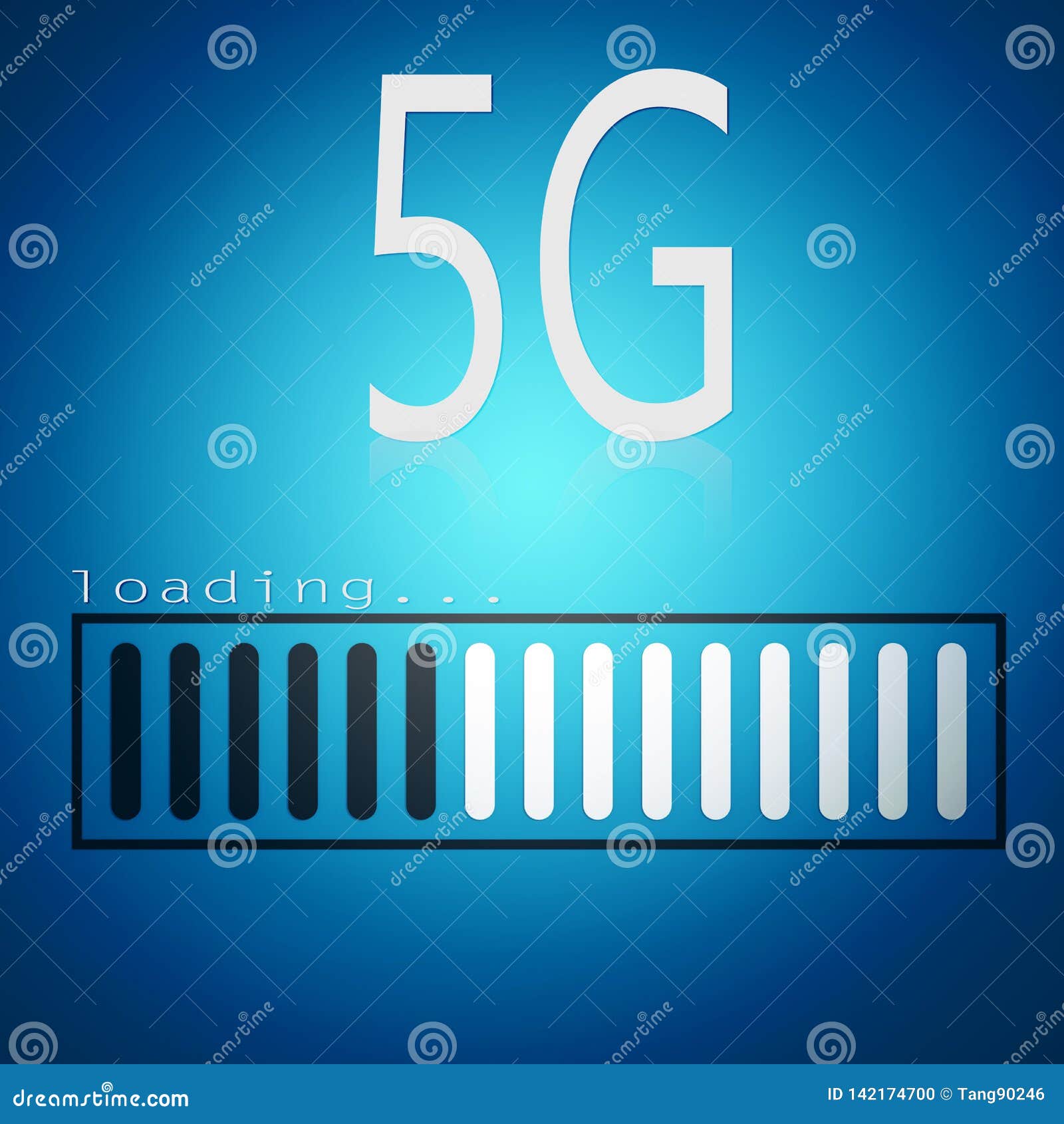 Blue Loading Circle Icon. Buffer Loader Or Preloader. Donload Or Upload ...