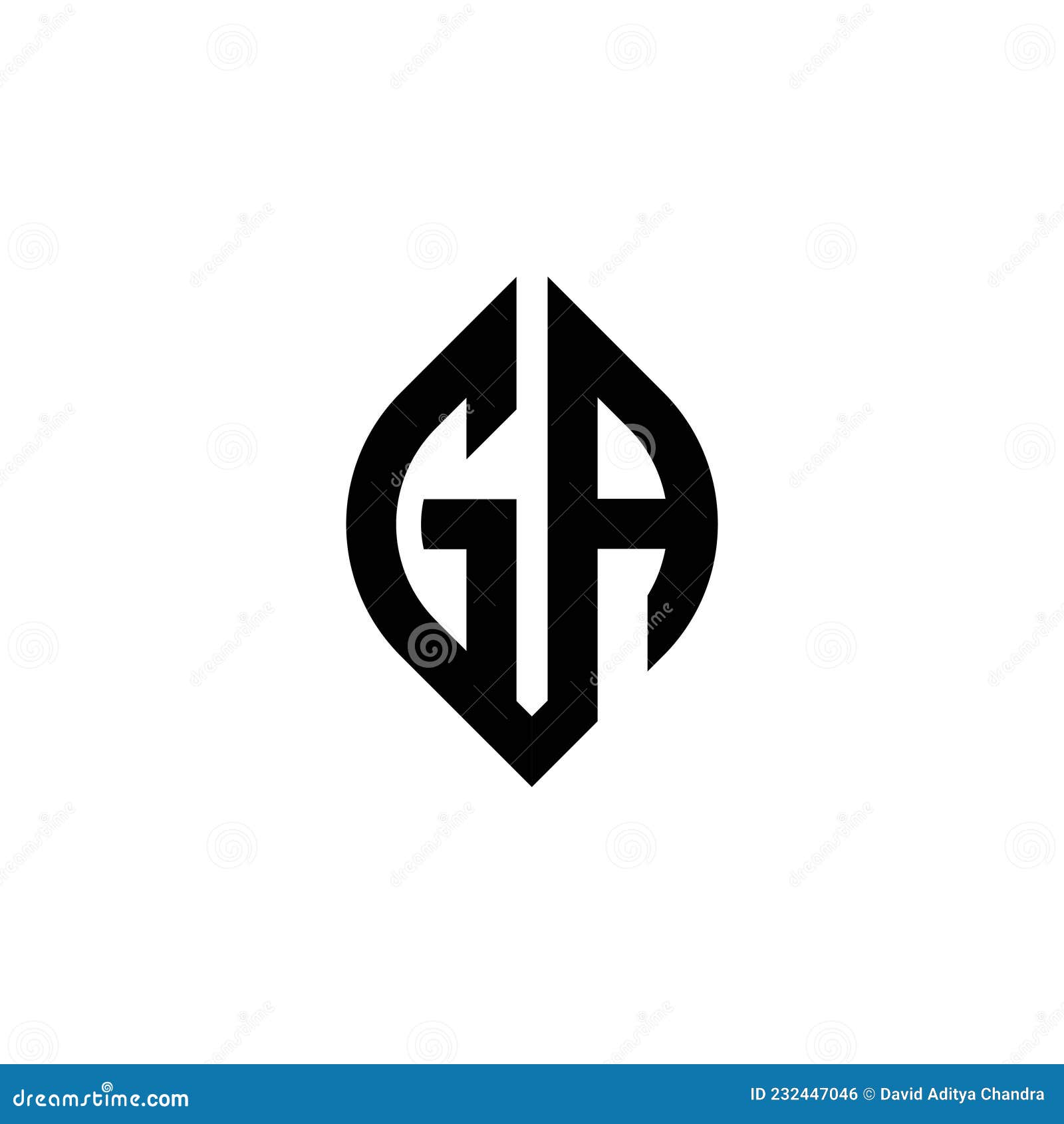 GA Logo Monogram Geometric Shape Style Stock Vector - Illustration of ...