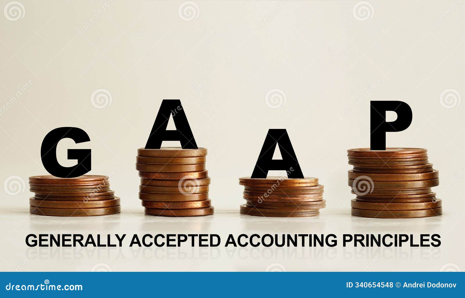 GAAP Generally Accepted Accounting Principles are Shown Using the Text ...