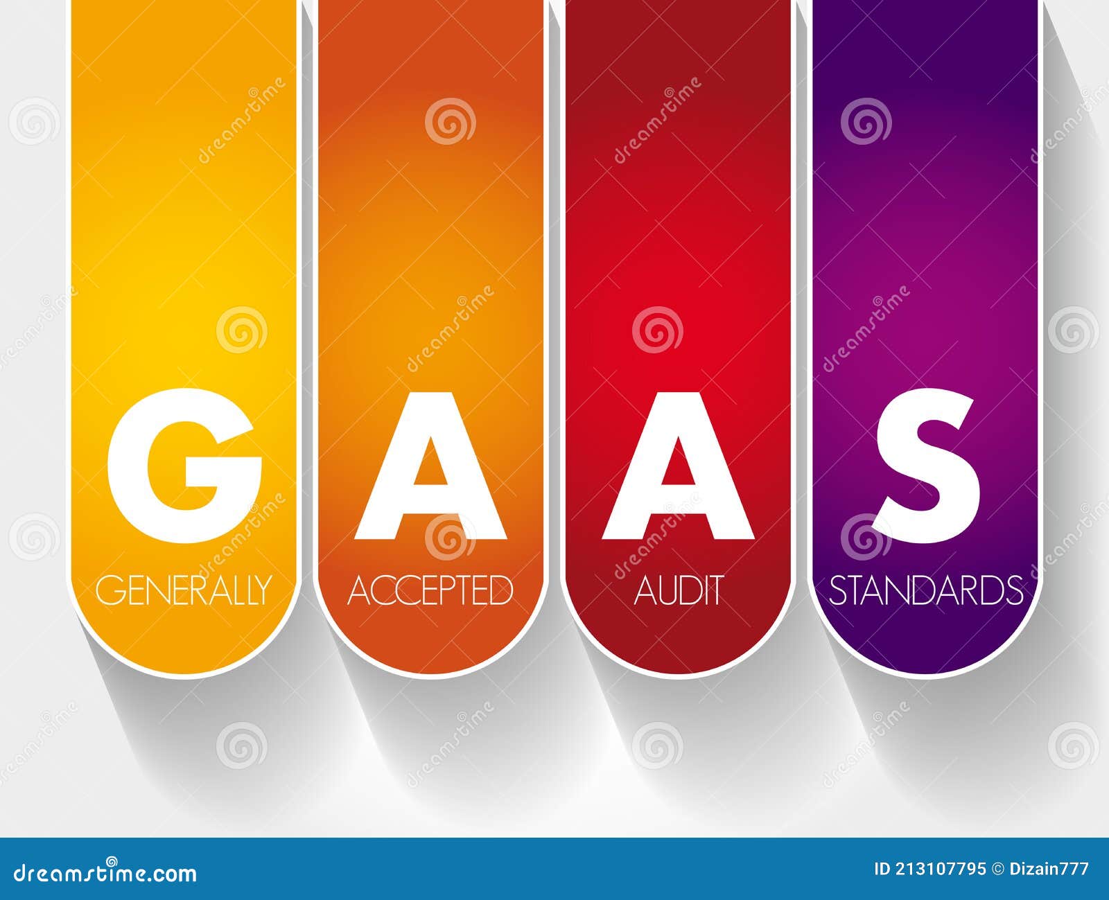 Gaas Generally Accepted Audit Standards Concept Concept With Big Word ...