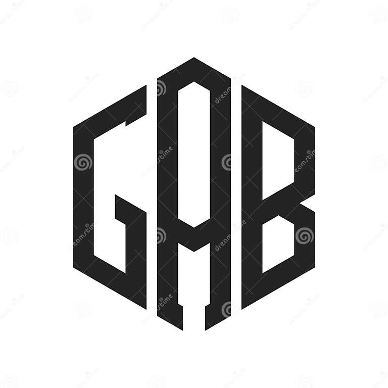GAB Logo Design. Initial Letter GAB Monogram Logo Using Hexagon Shape ...