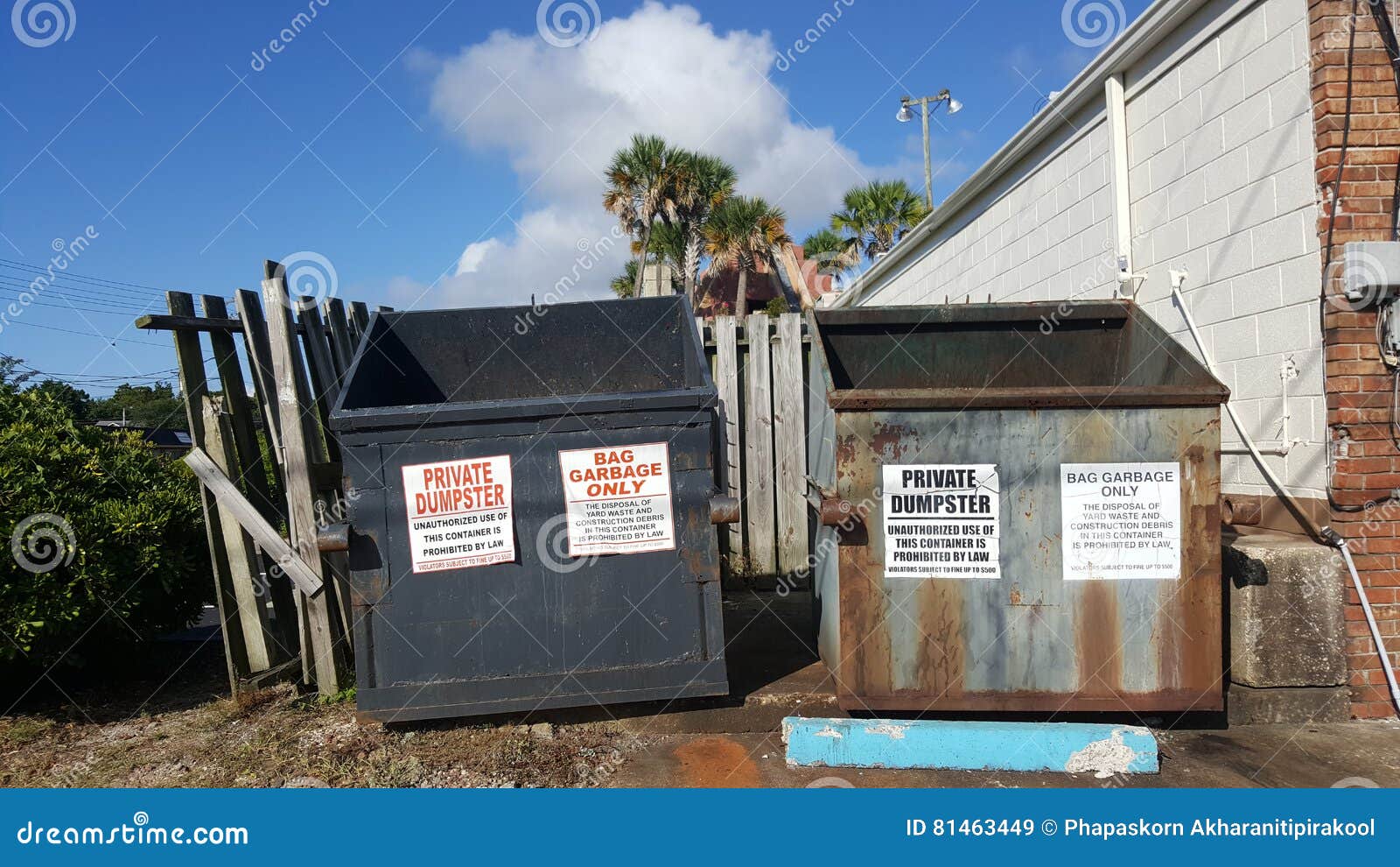 Gabage stock afbeelding. Image of onderbreking, doos - 81463449