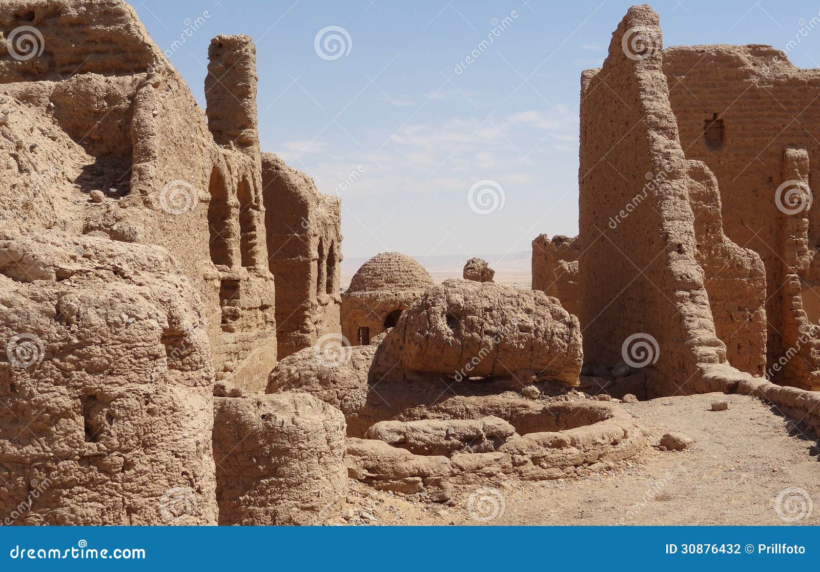 Gabbanat el bagawat stock photo. Image of sunny, mausoleum - 30876432