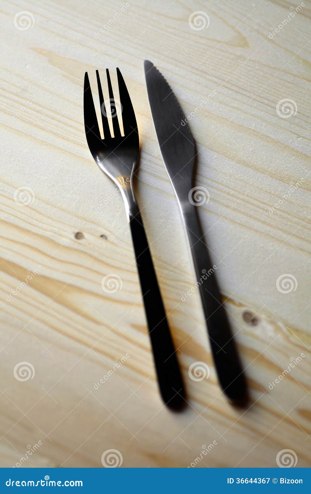 Gabel und Messer stockbild. Bild von romanze, koch, feier - 36644367