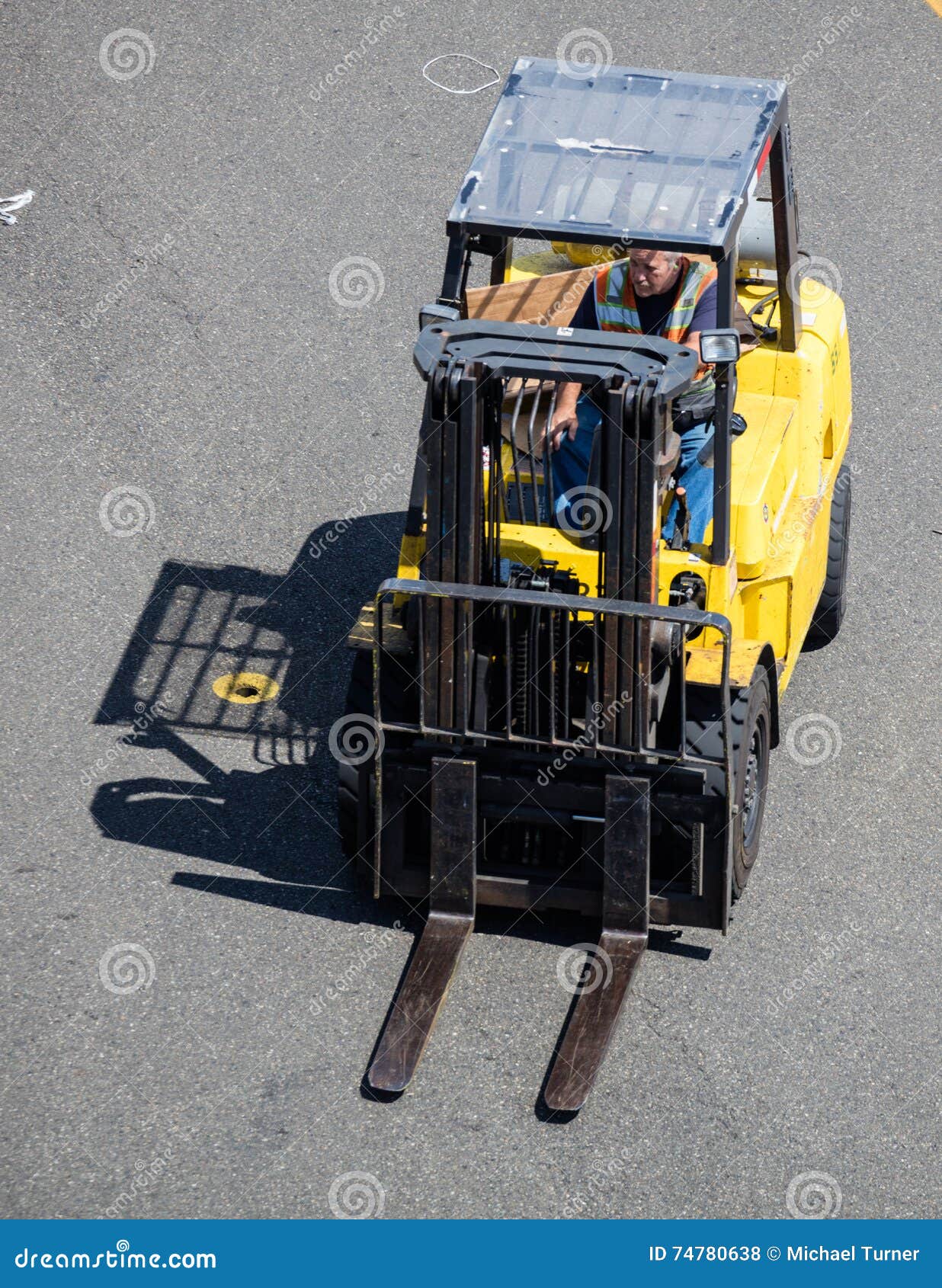 Gabelstapler redaktionelles stockfoto. Bild von seattle - 74780638