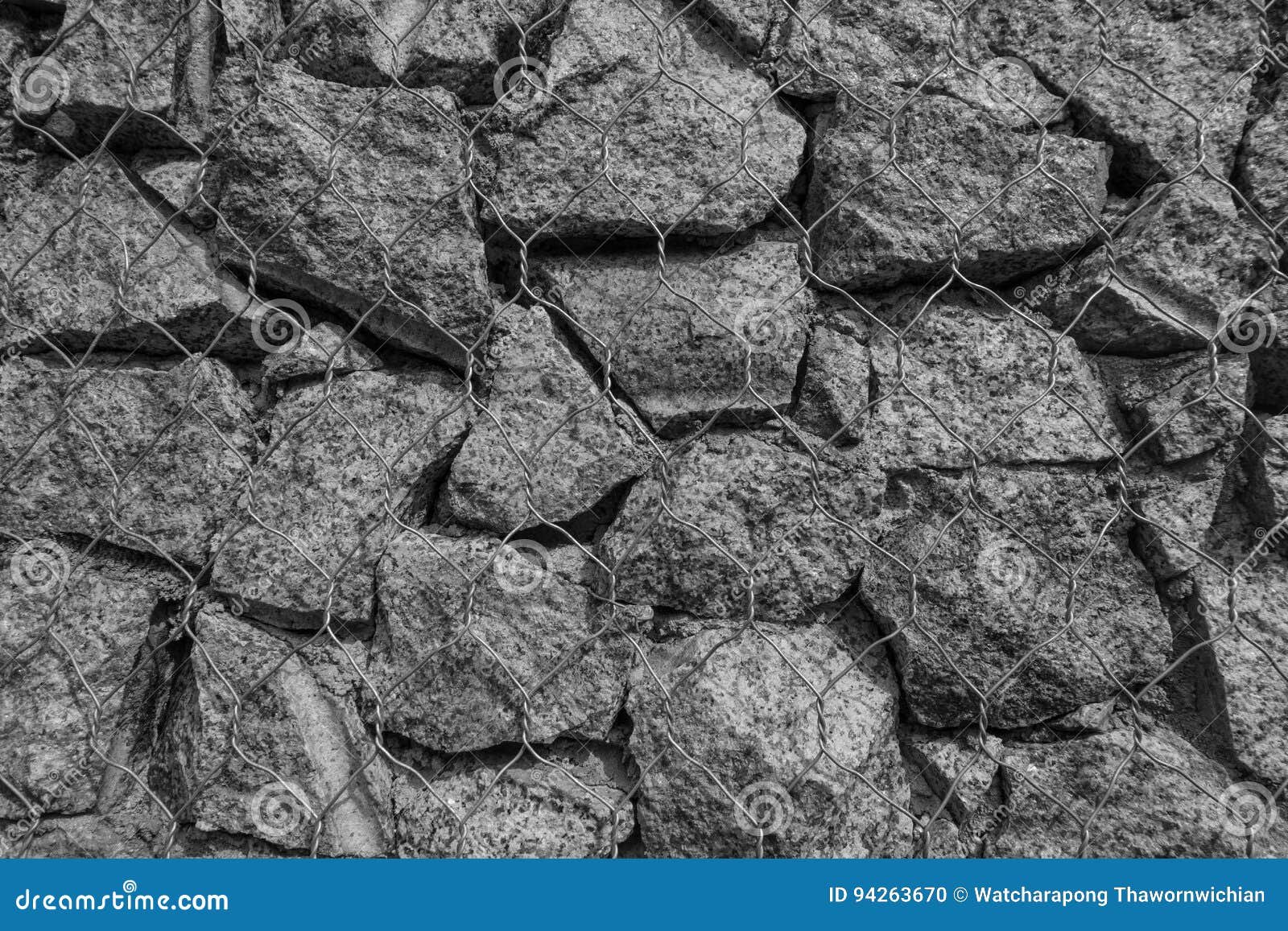 Gabion Stone in Cage Texture Background Stock Photo - Image of steel ...