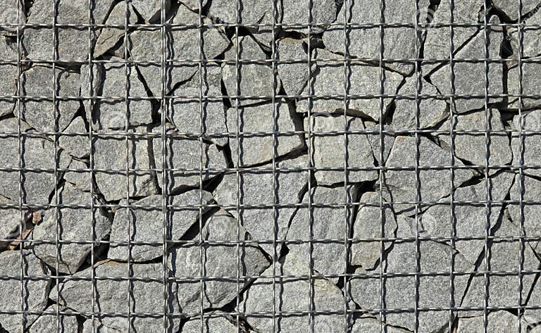 Gabion, Texture, Background. Gabion Net and Gabion Construction Design ...