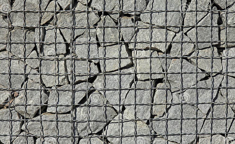 Gabion, Texture, Background. Gabion Net and Gabion Construction Design ...