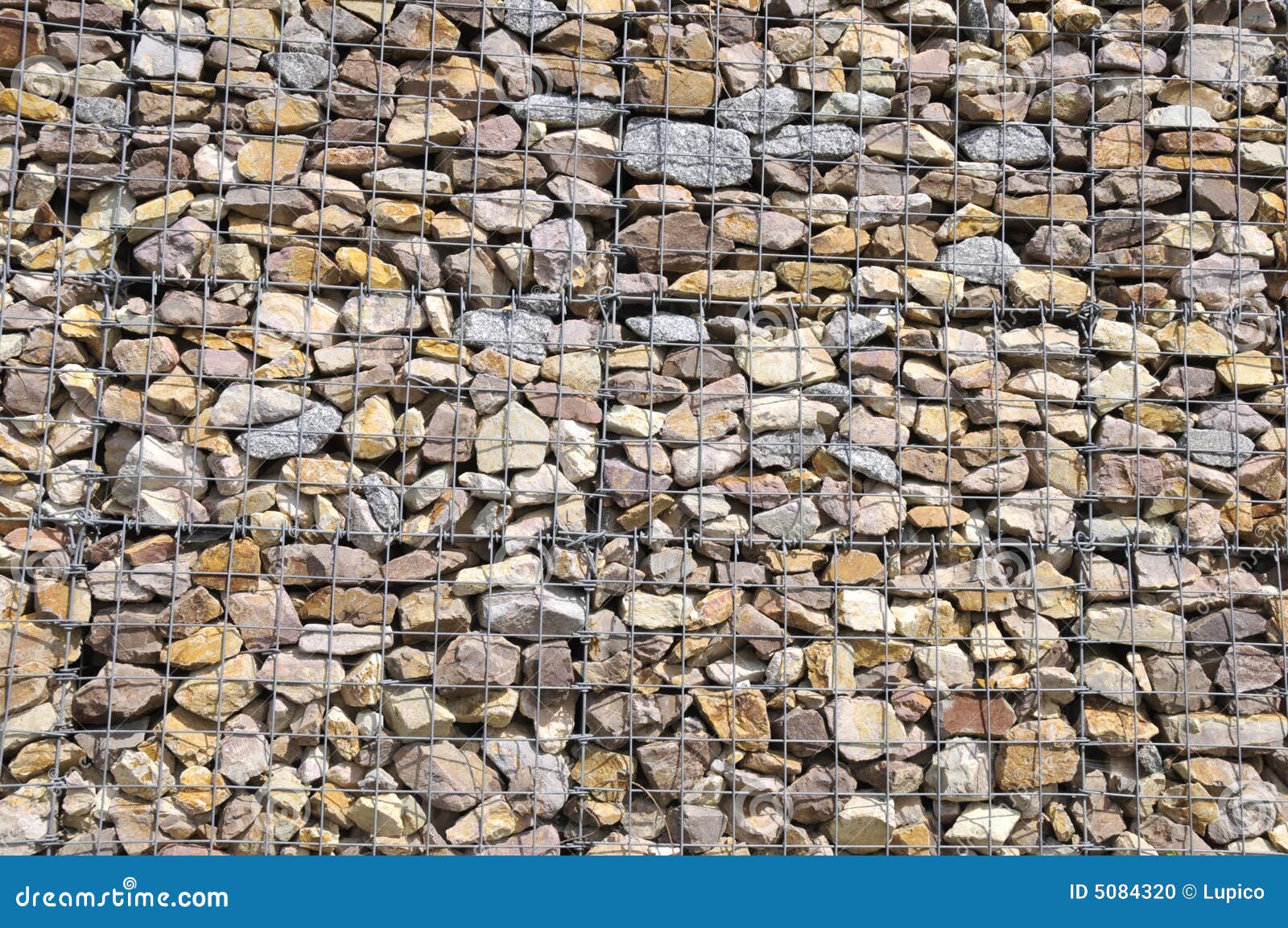 Gabion Wall Background Royalty-Free Stock Photo | CartoonDealer.com ...
