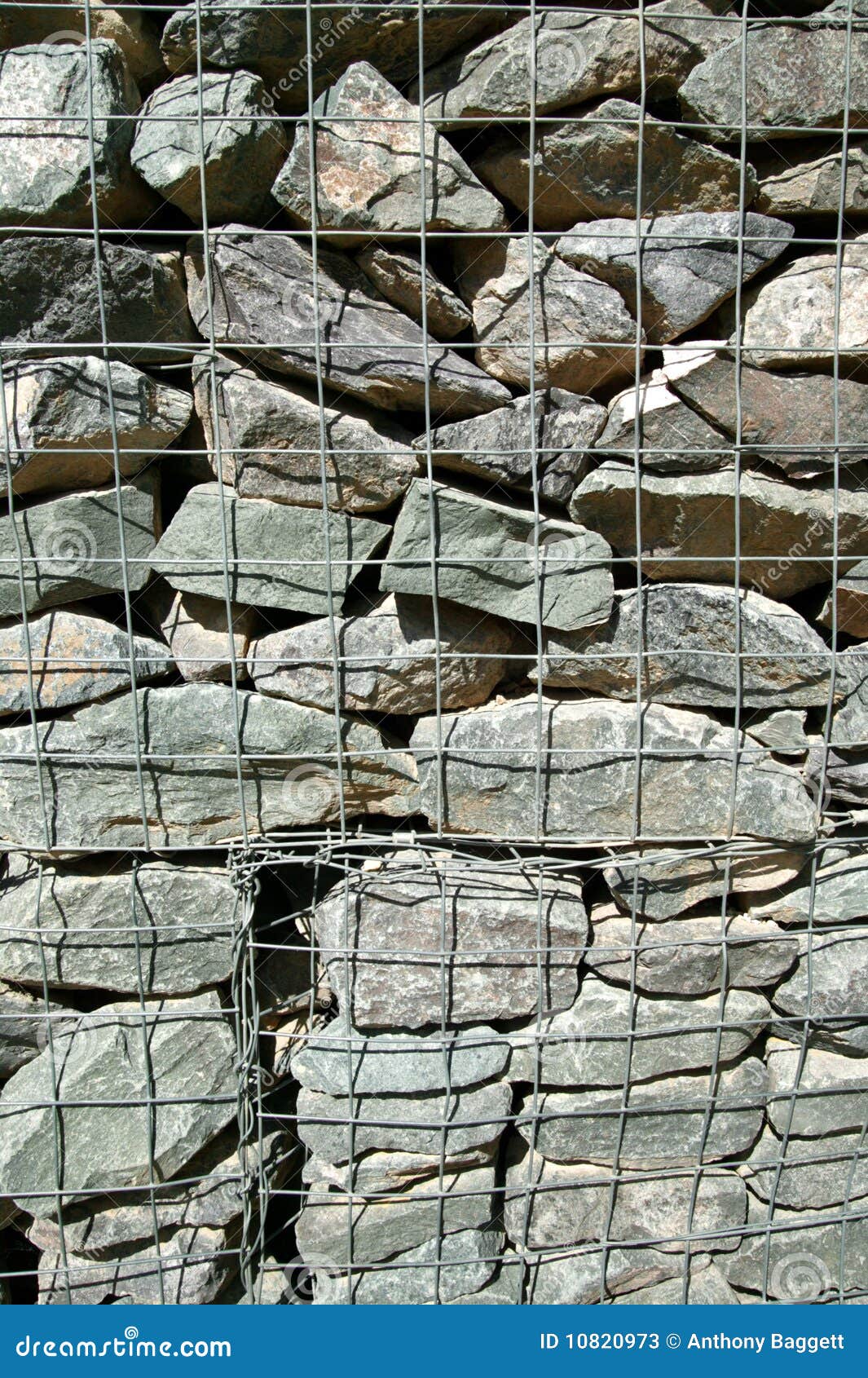 Gabion Wall Royalty-Free Stock Image | CartoonDealer.com #22750282