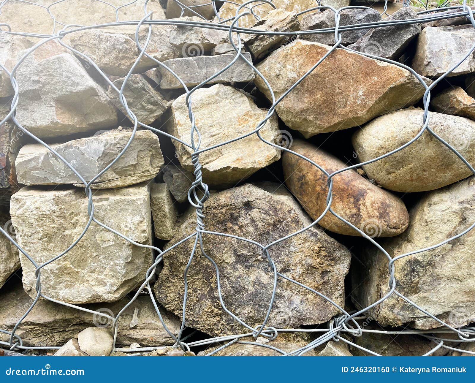 Gabions, a Spatial Mesh Structure Filled with Bulk Materials. Coastal ...