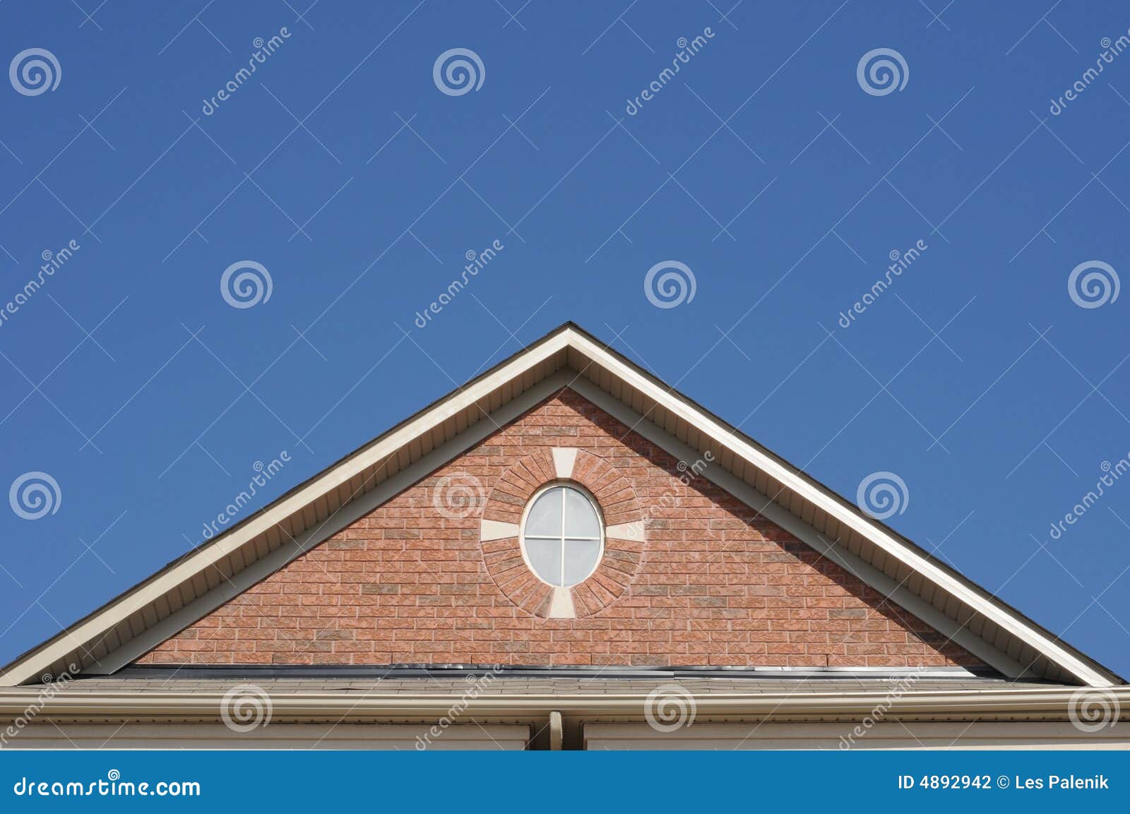 Gable Roof stock photo. Image of triangle, window, building - 4892942