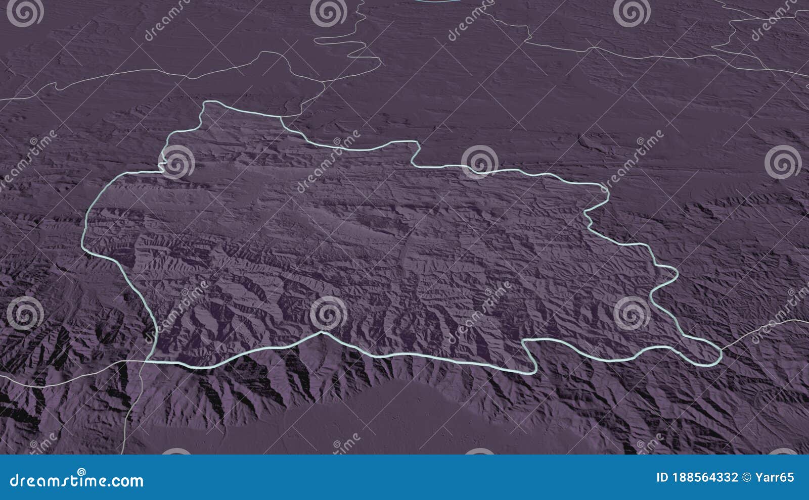Gabrovo, Bulgaria - Outlined. Administrative Stock Illustration ...