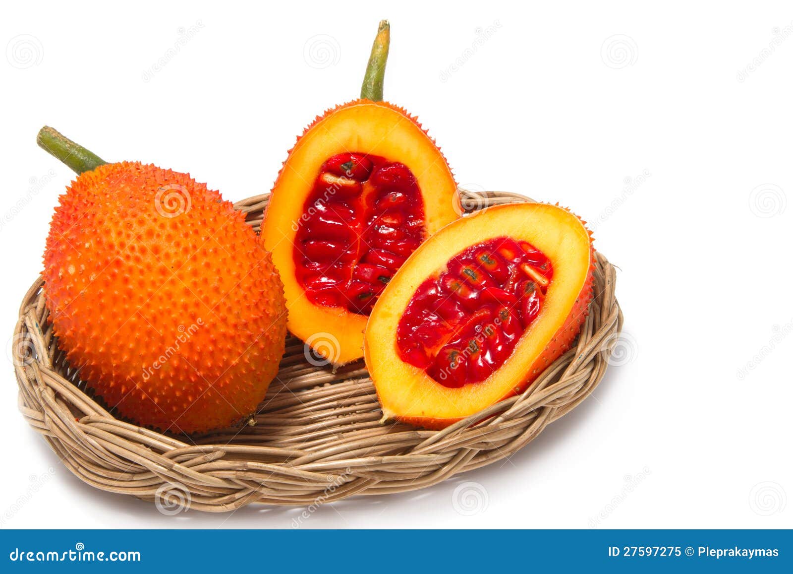 Gac fruit, Baby Jackfruit stock image. Image of food - 27597275