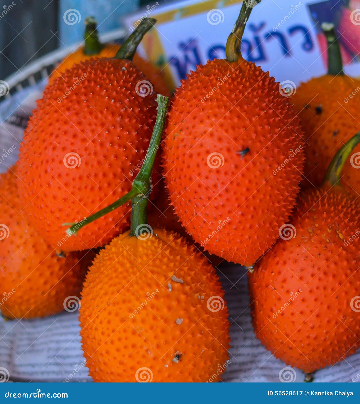 Gac fruit stock image. Image of fruits, orange, light - 56528617