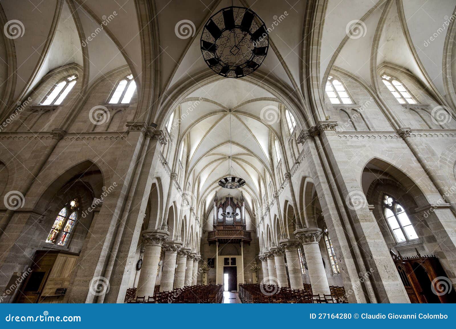 Gace stock photo. Image of french, colonnade, color, interior - 27164280