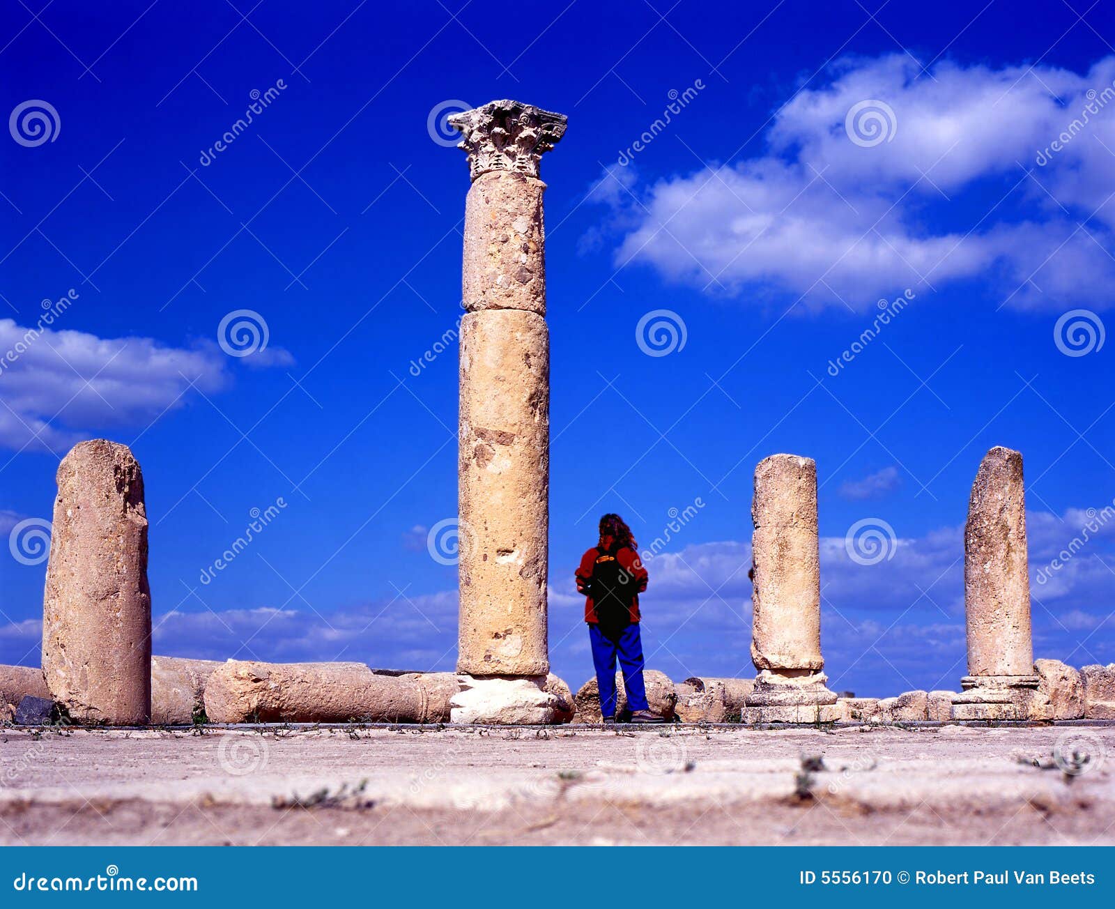 Gadara - Umm Qais, Jordan stock photo. Image of landmark - 5556170