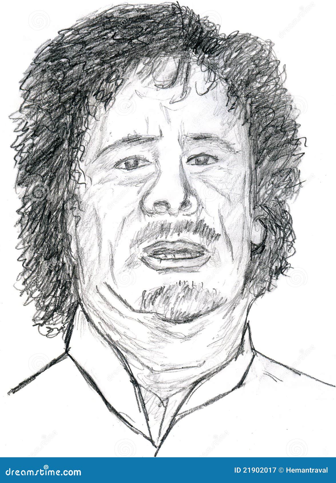 Gaddafi editorial photography. Illustration of front - 21902017