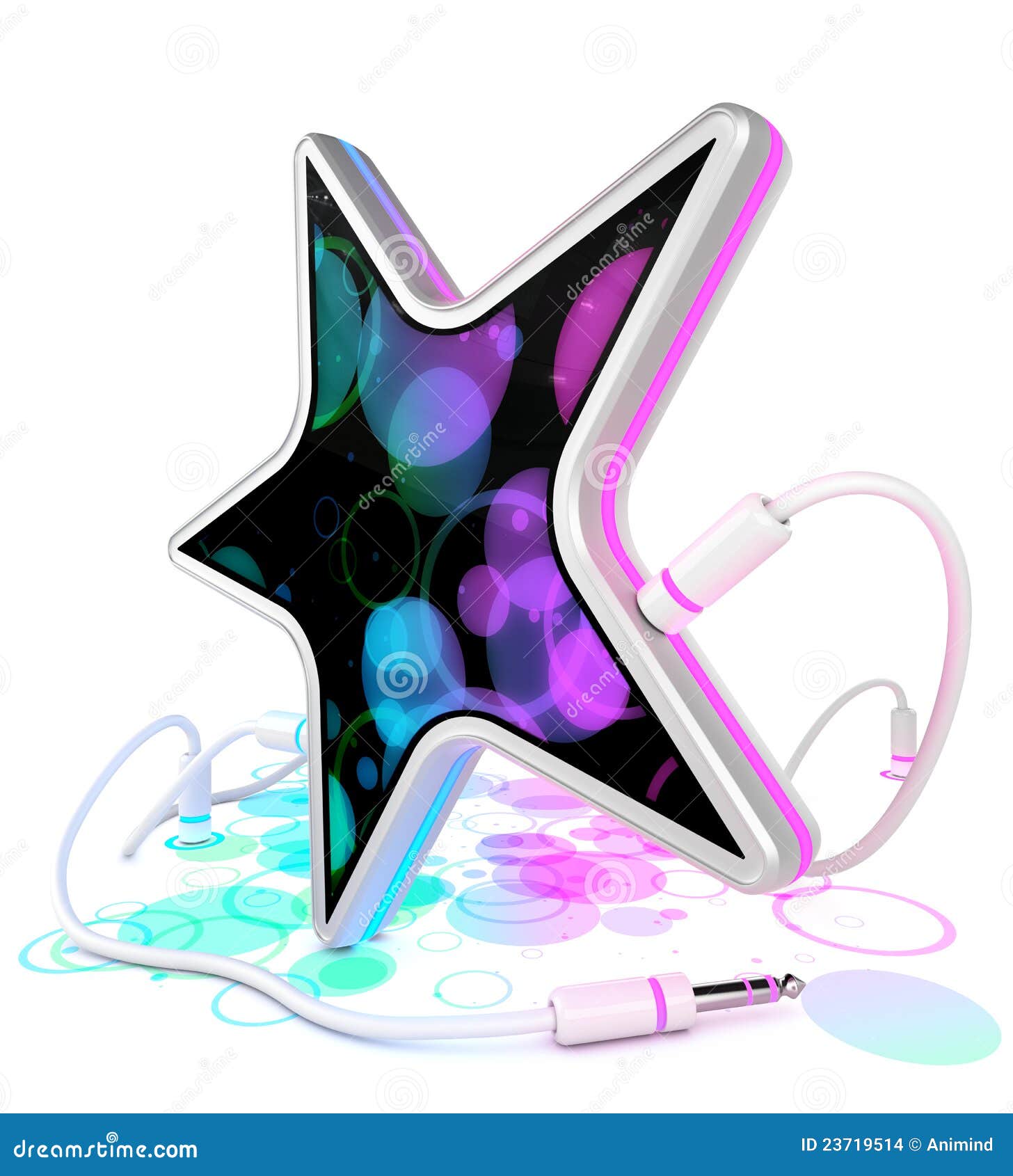 Gadget concept - star stock illustration. Illustration of concept ...