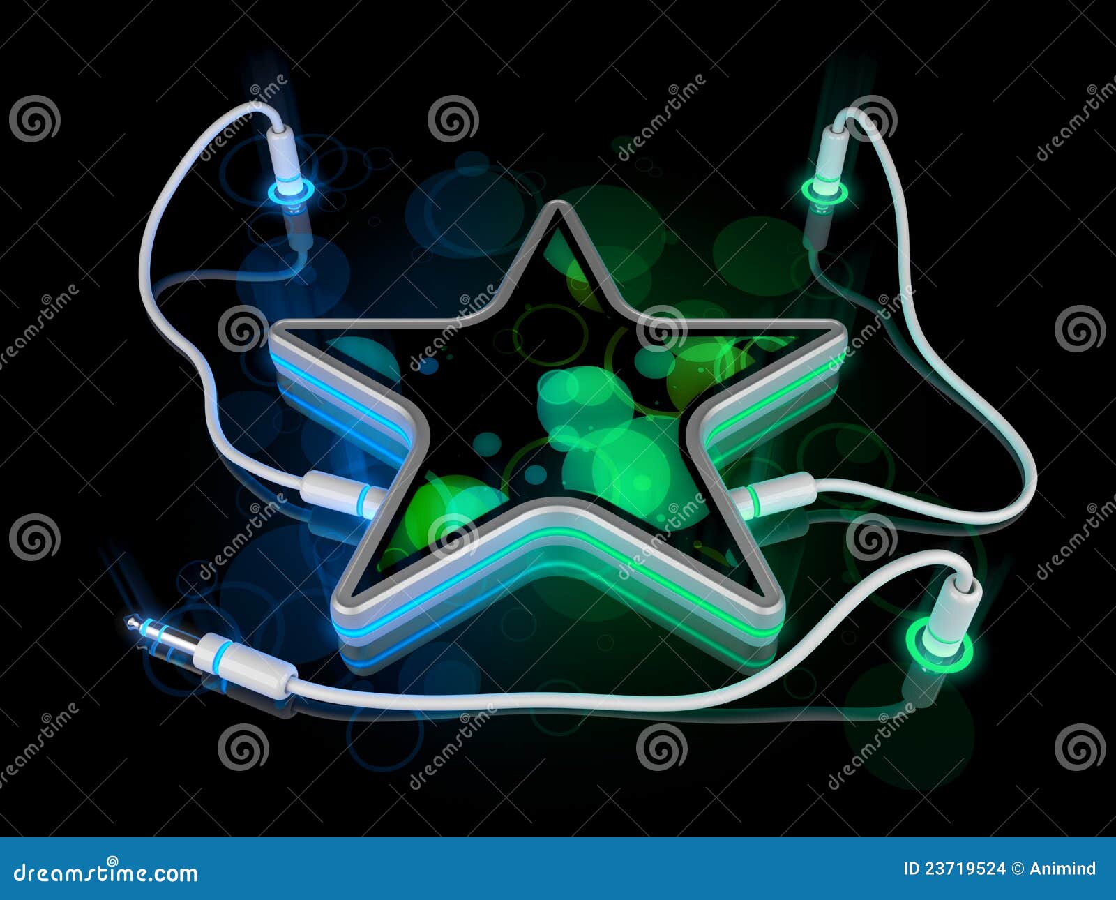 Gadget concept - star stock illustration. Illustration of gadget - 23719524