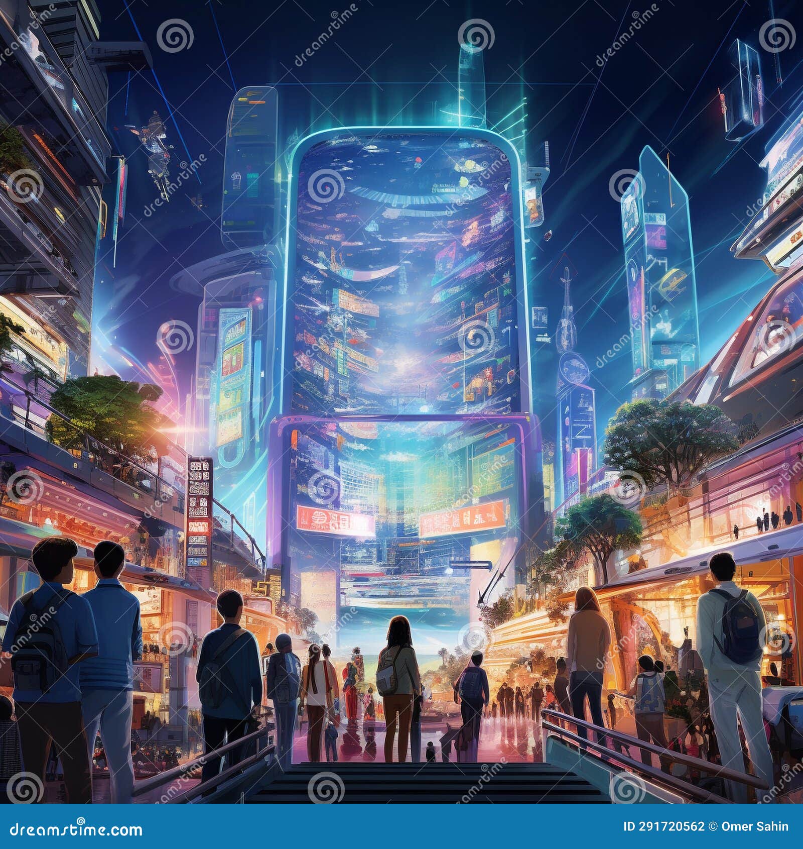 Gadget Gurus: Defining the Future of Tech Innovation Stock Photo ...