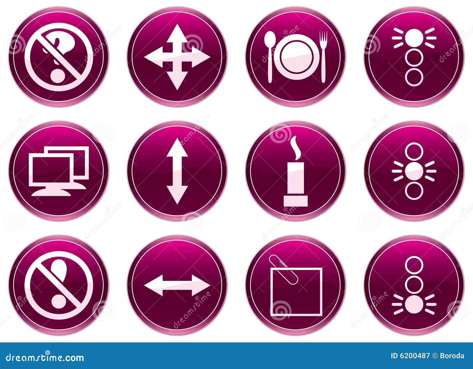 Gadget icons set. stock vector. Illustration of pictograms - 6200487