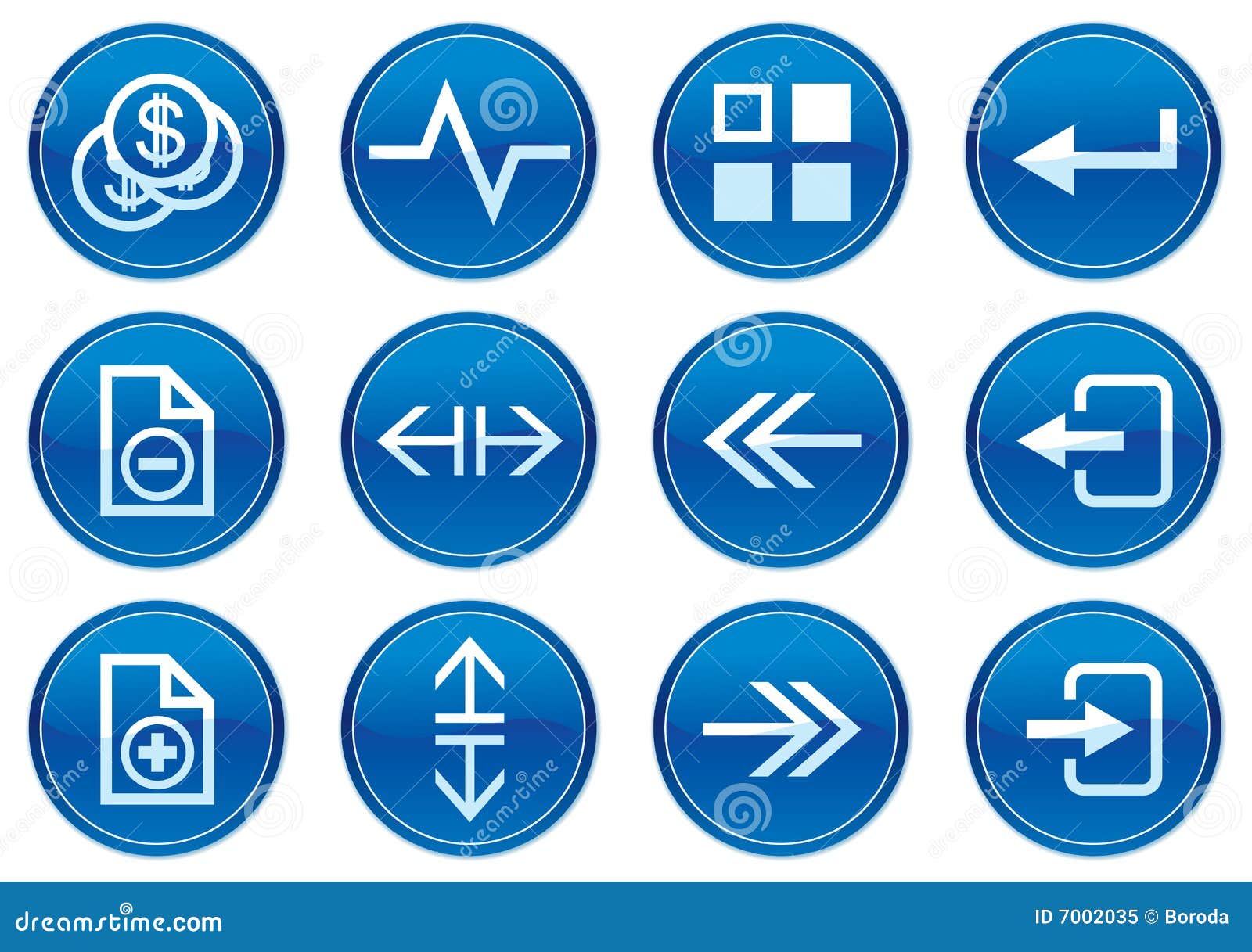Gadget icons set. stock vector. Illustration of input - 7002035