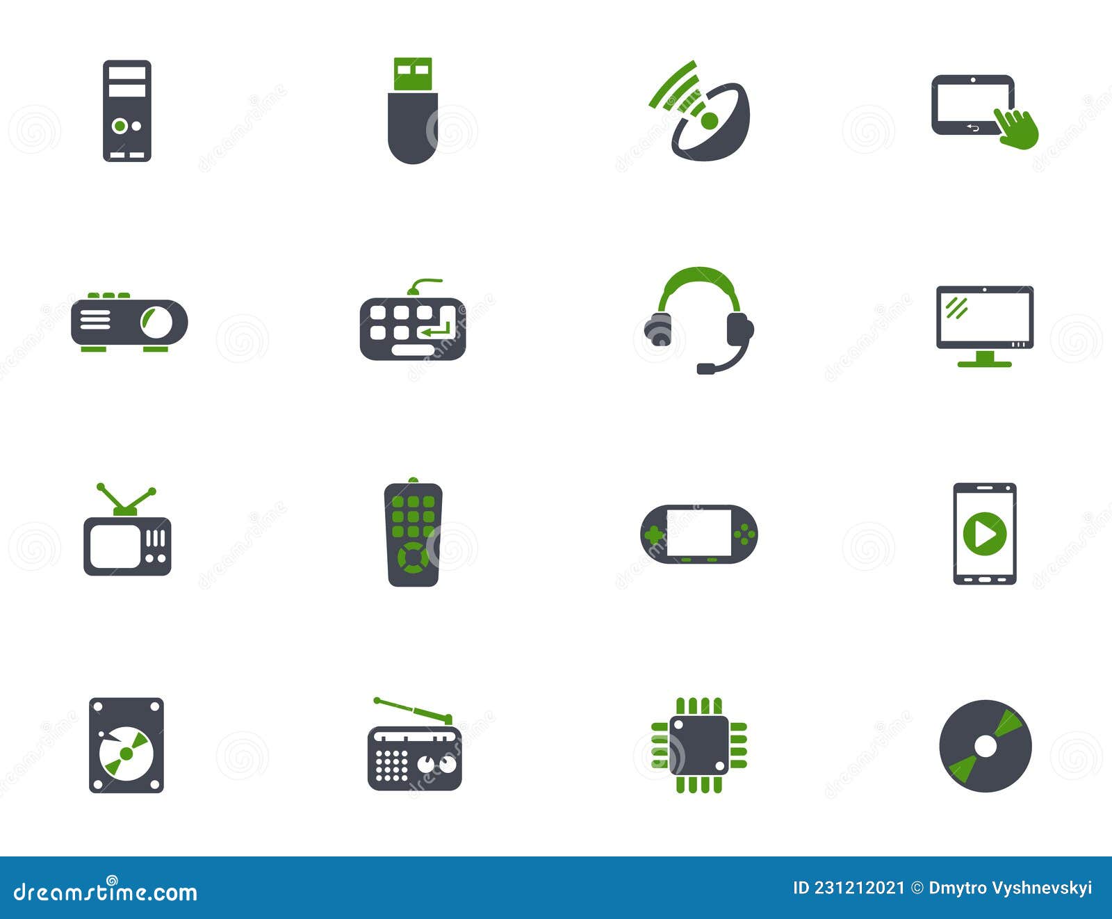 Gadget-Symbol vektor abbildung. Illustration von funk - 231212021