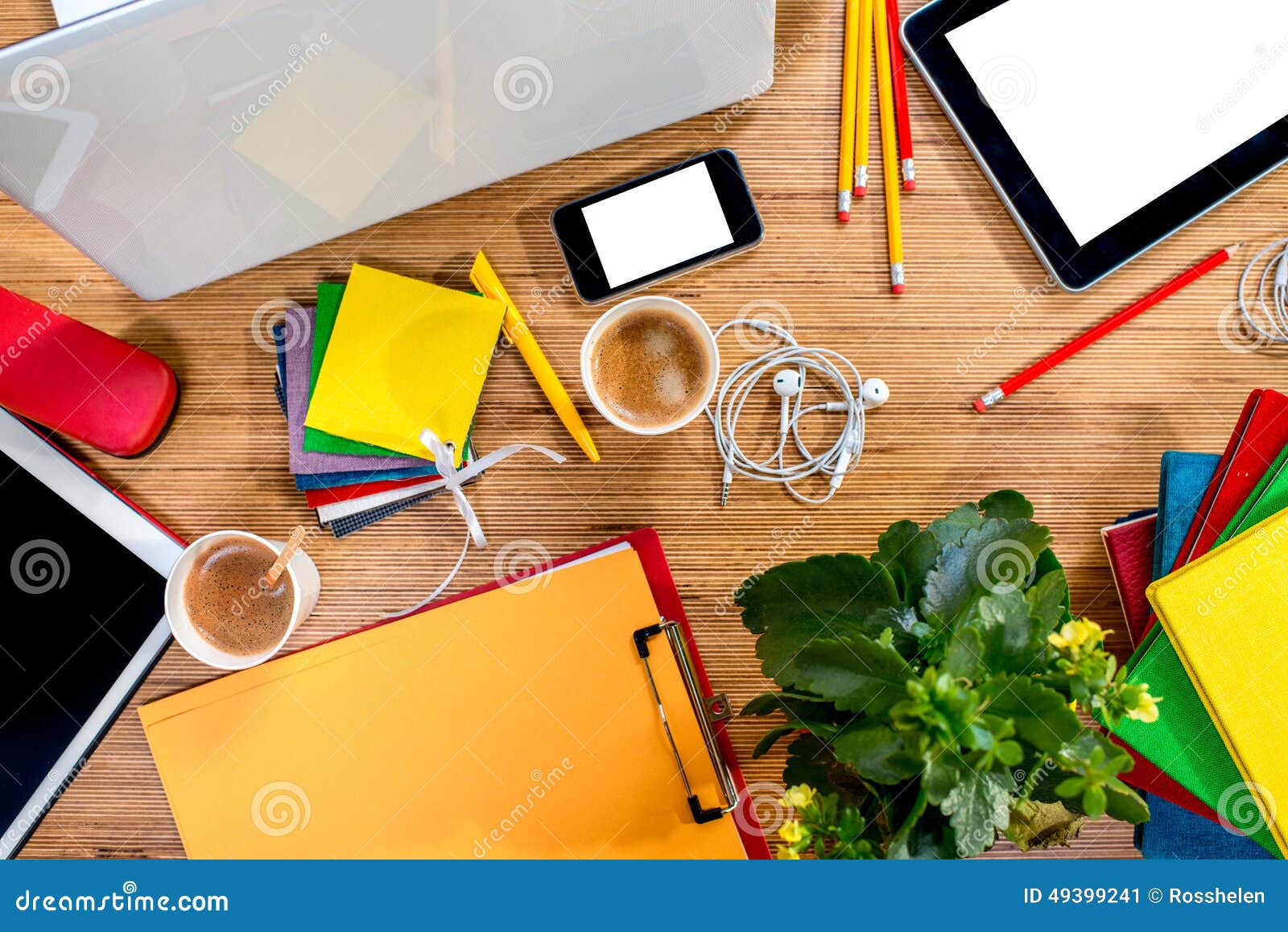Gadgets on the table stock image. Image of businessman - 49399241