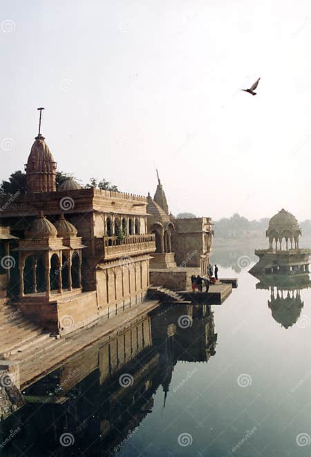 Gadi Sagar stock photo. Image of travel, gadi, reservoir - 2897468