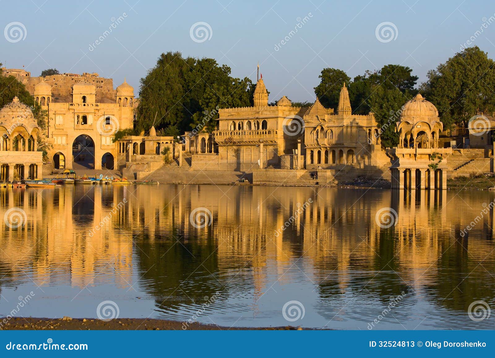 Gadi Sagar Gate stock image. Image of architecture, empire - 32524813