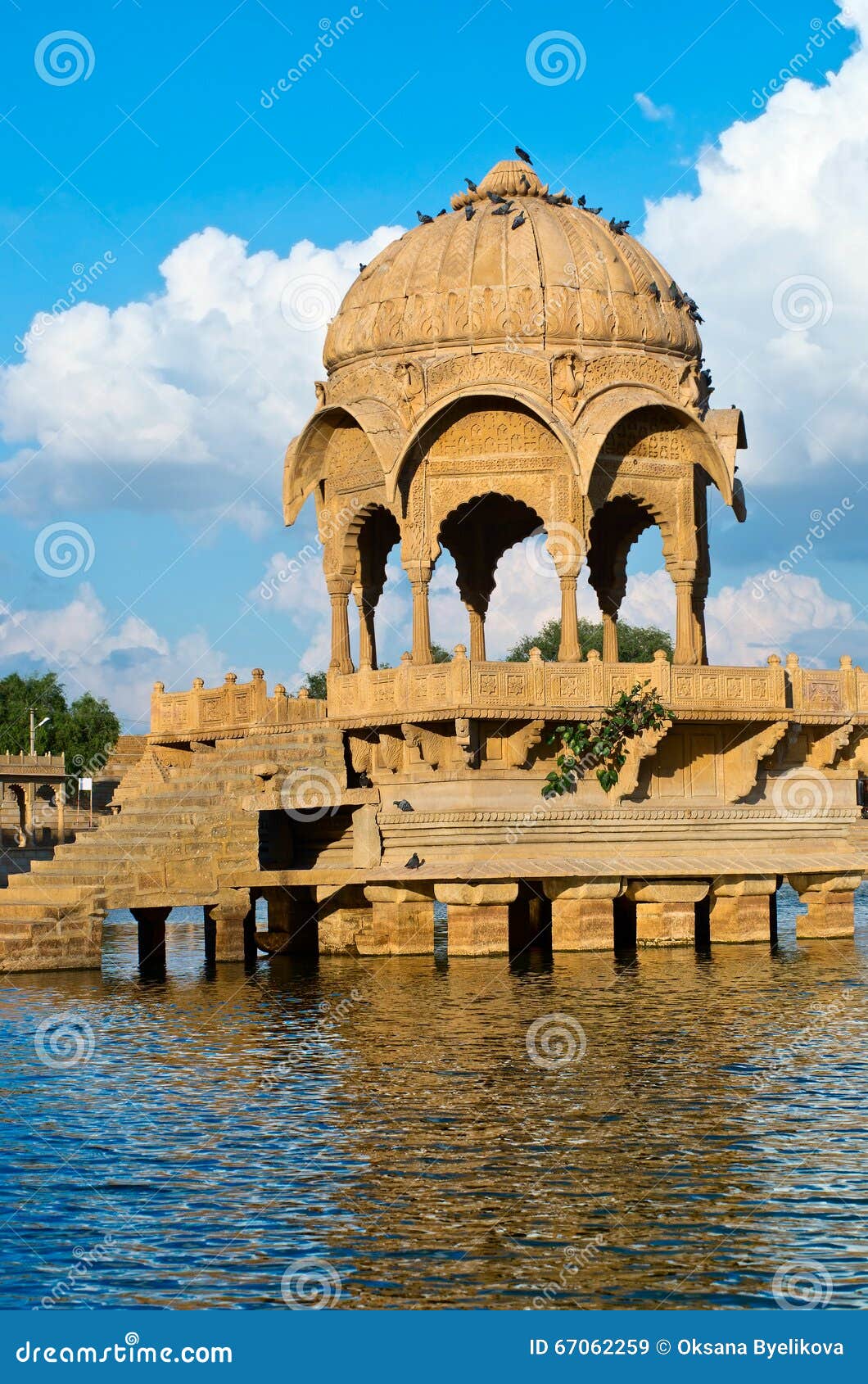 Gadi Sagar Gate, Jaisalmer, India Stock Image - Image of fortification ...