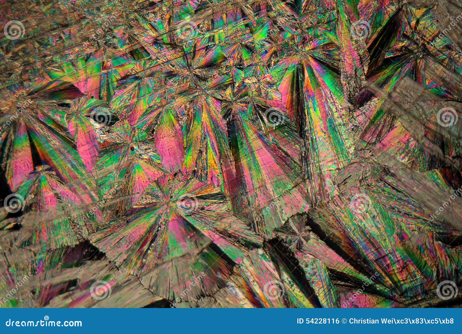 Gadolinium Nitrate Under the Microscope Stock Photo - Image of elements ...