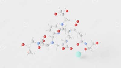 Gadopiclenol Molecule 3d, Molecular Structure, Ball and Stick Model ...