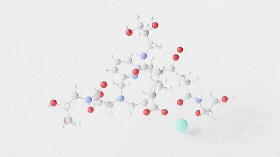 Gadopiclenol Molecule 3d, Molecular Structure, Ball and Stick Model ...
