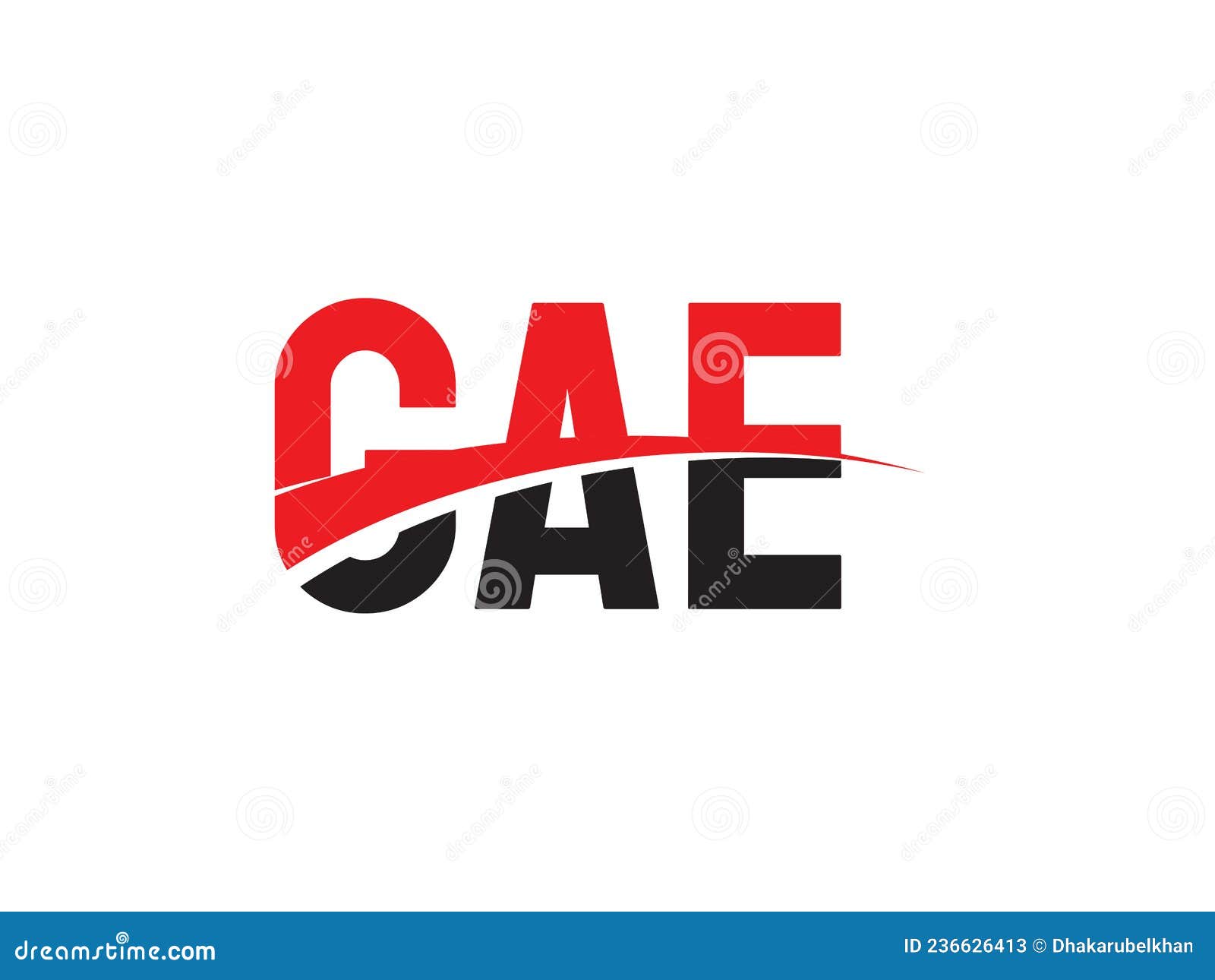 GAE Letter Initial Logo Design Vector Illustration Stock Vector ...