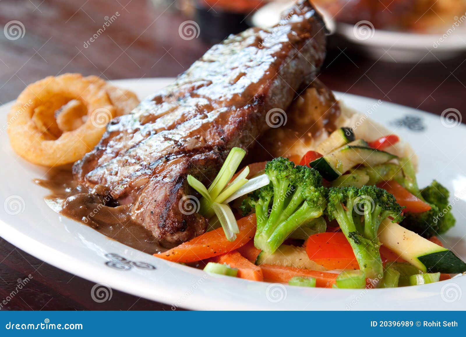 Gaelic Steak stock image. Image of gravy, irish, broccoli - 20396989