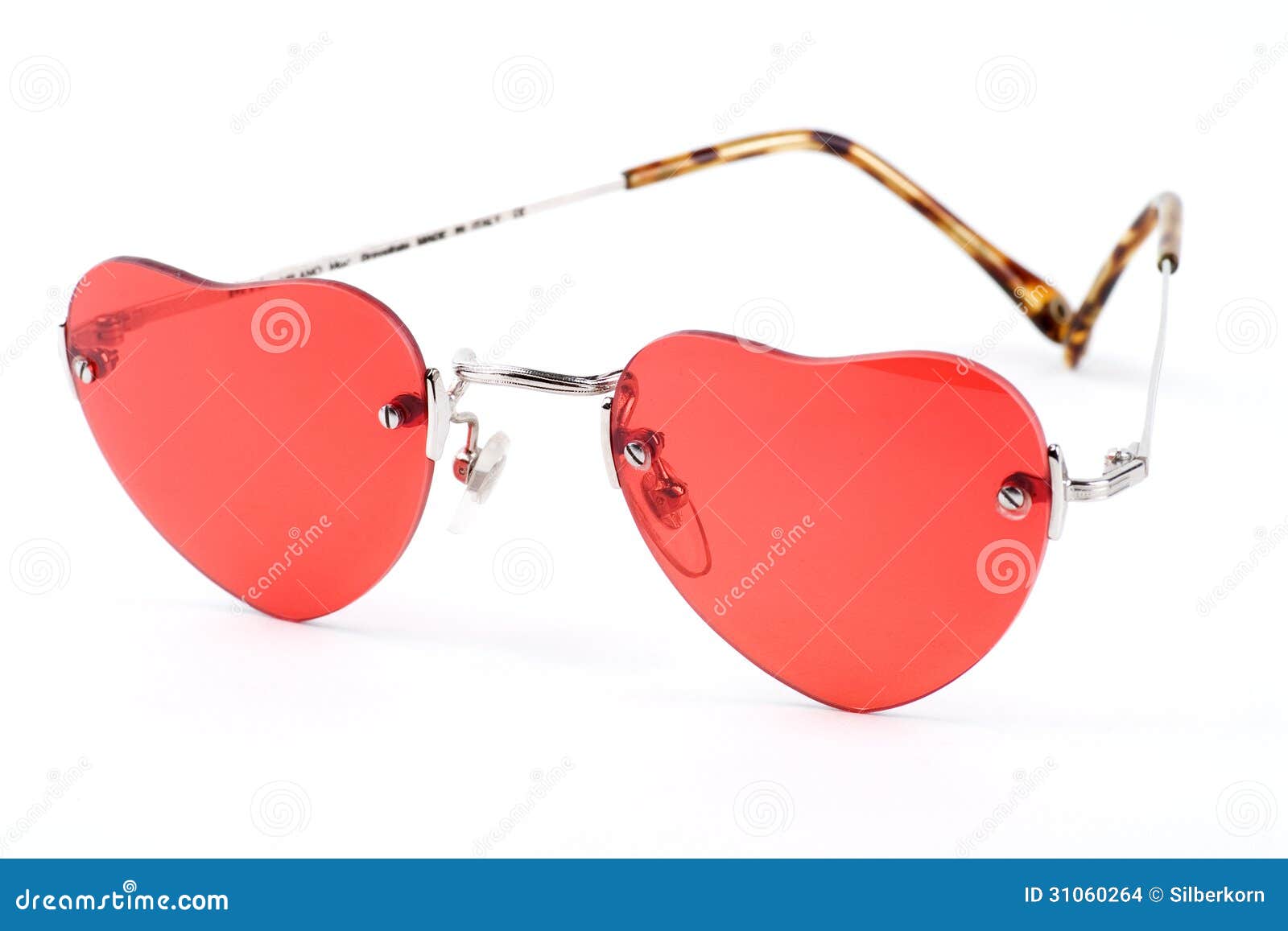 Gafas De Sol En Forma De Corazón Rosadas Foto de archivo - Imagen de ...