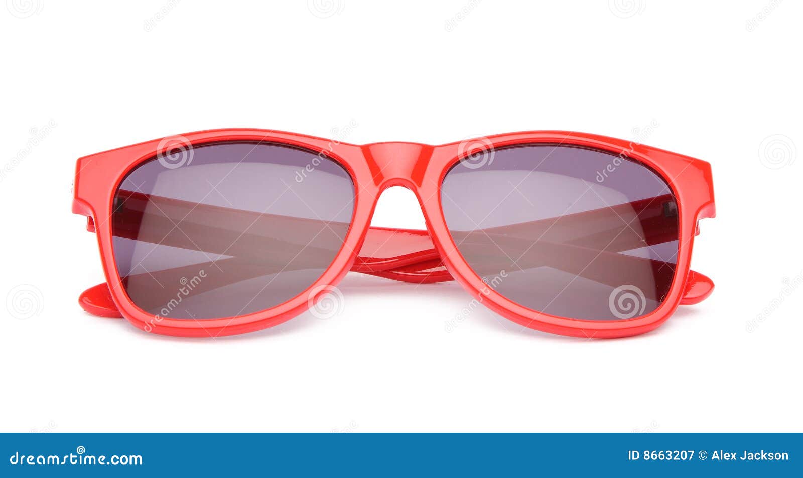 Gafas de sol rojas imagen de archivo. Imagen de sunglasses - 8663207