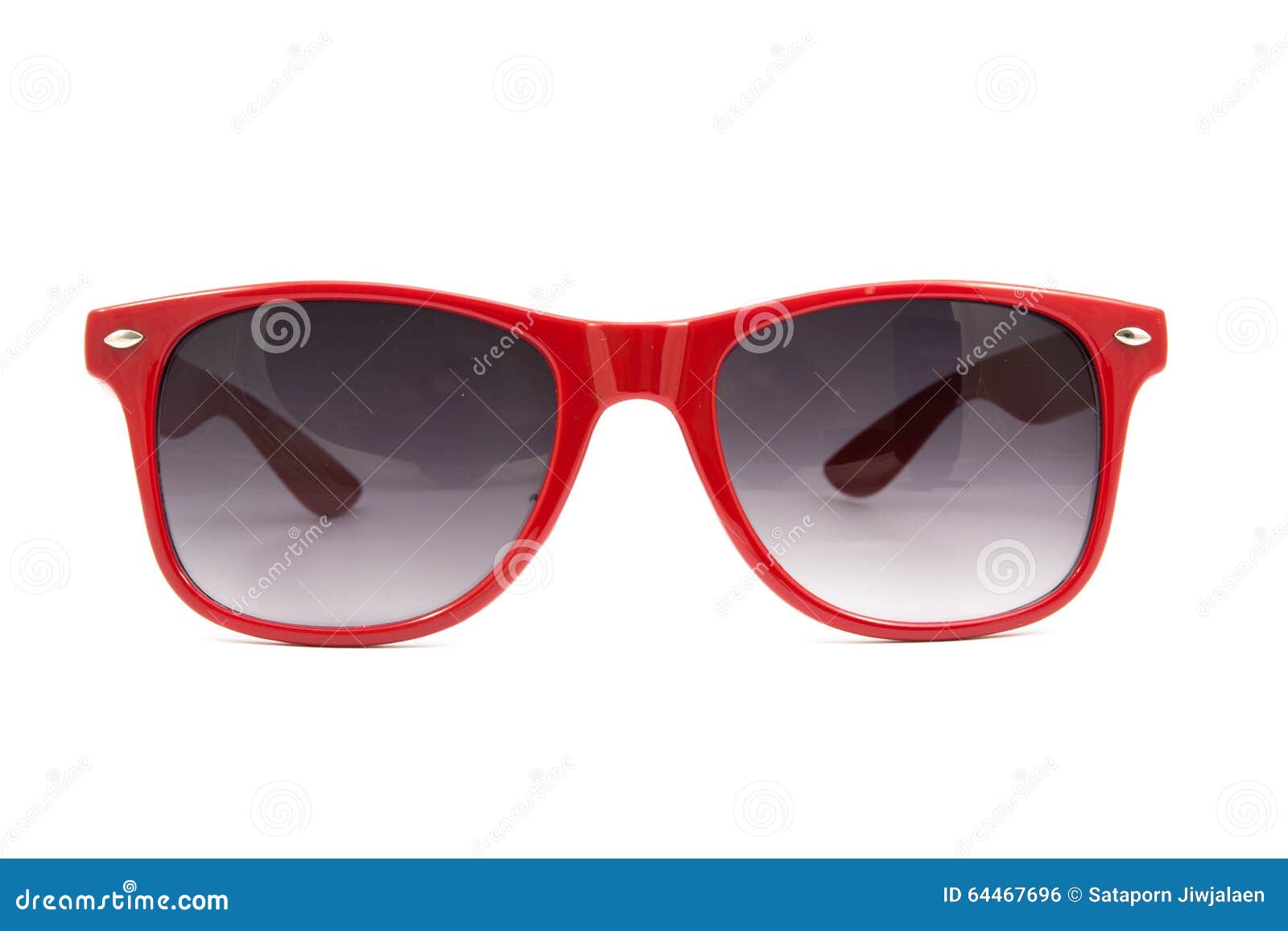 Gafas De Sol Rojas Aisladas Foto de archivo - Imagen de moderno, mujer ...