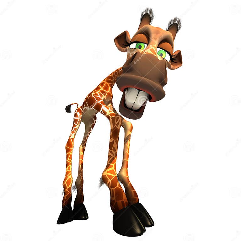 Gaffy the Giraffe - 02 stock illustration. Illustration of cartoon ...