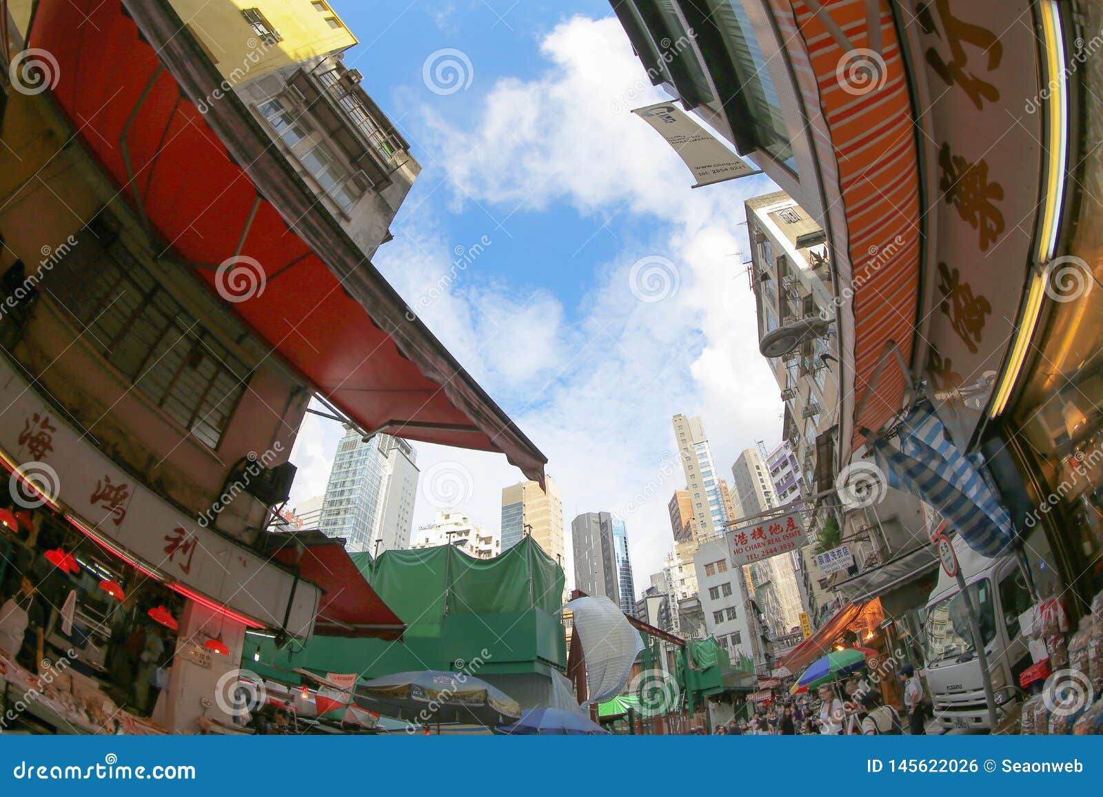 Gage Street, Central, Hk 24 May 2014 Editorial Photo - Image of ...