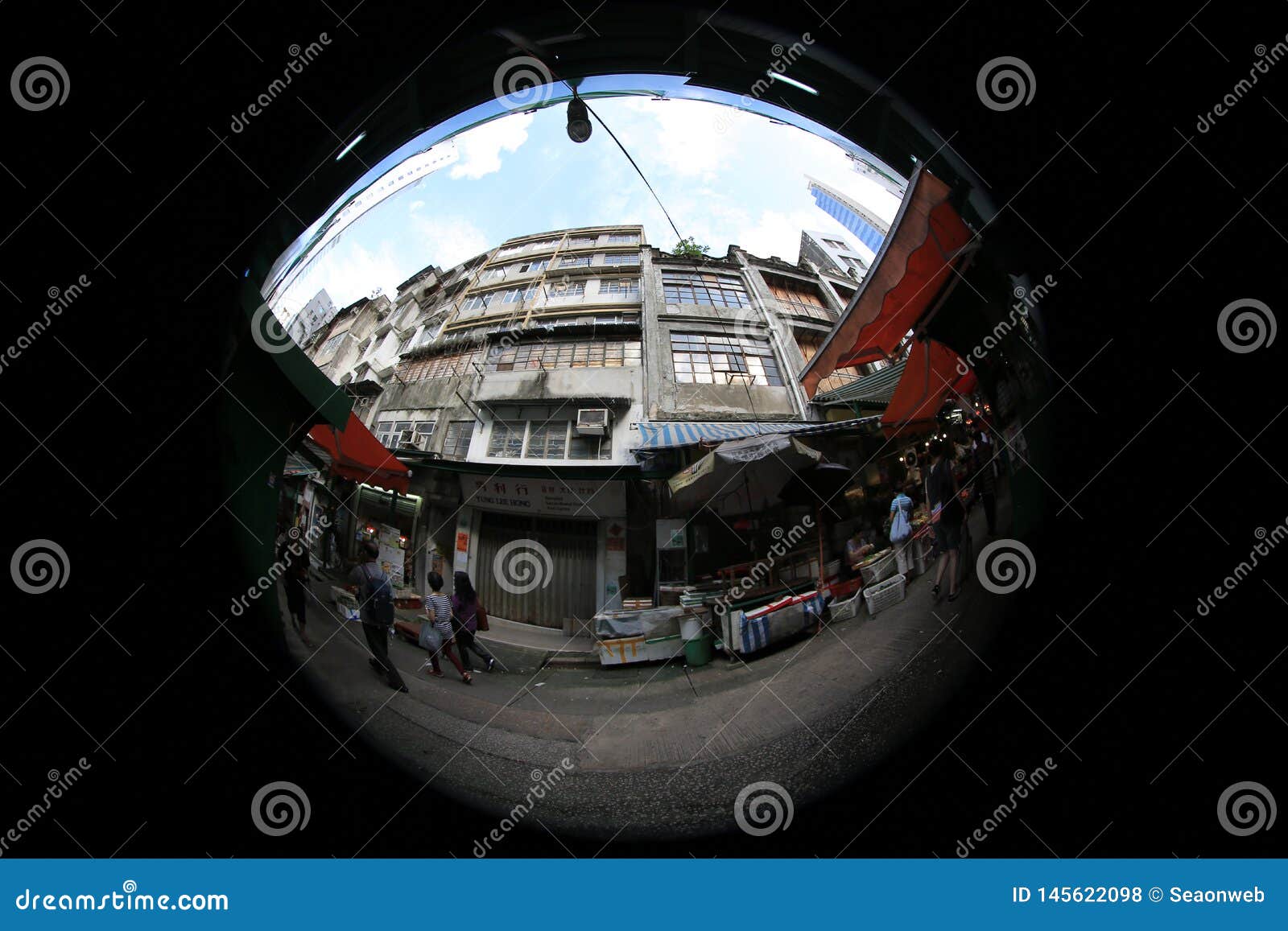 Gage Street, Central, Hk 24 May 2014 Editorial Stock Photo - Image of ...
