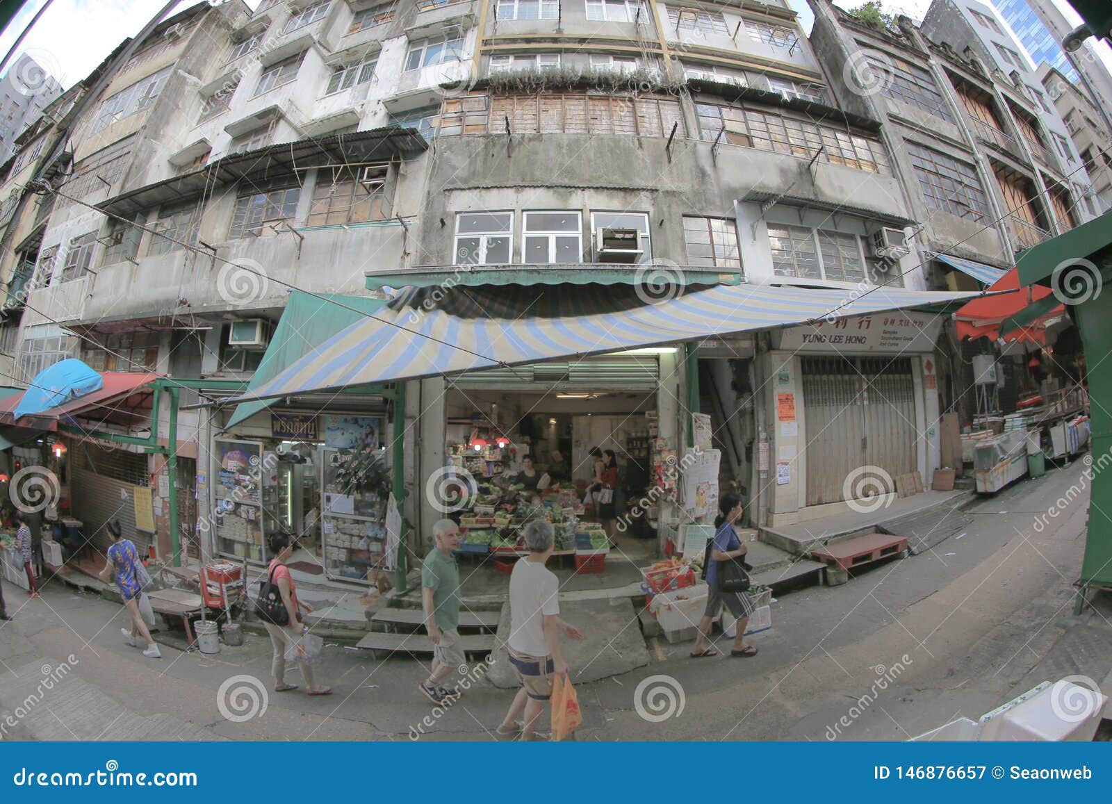 Gage Street, Central, Hk 24 May 2014 Editorial Photography - Image of ...