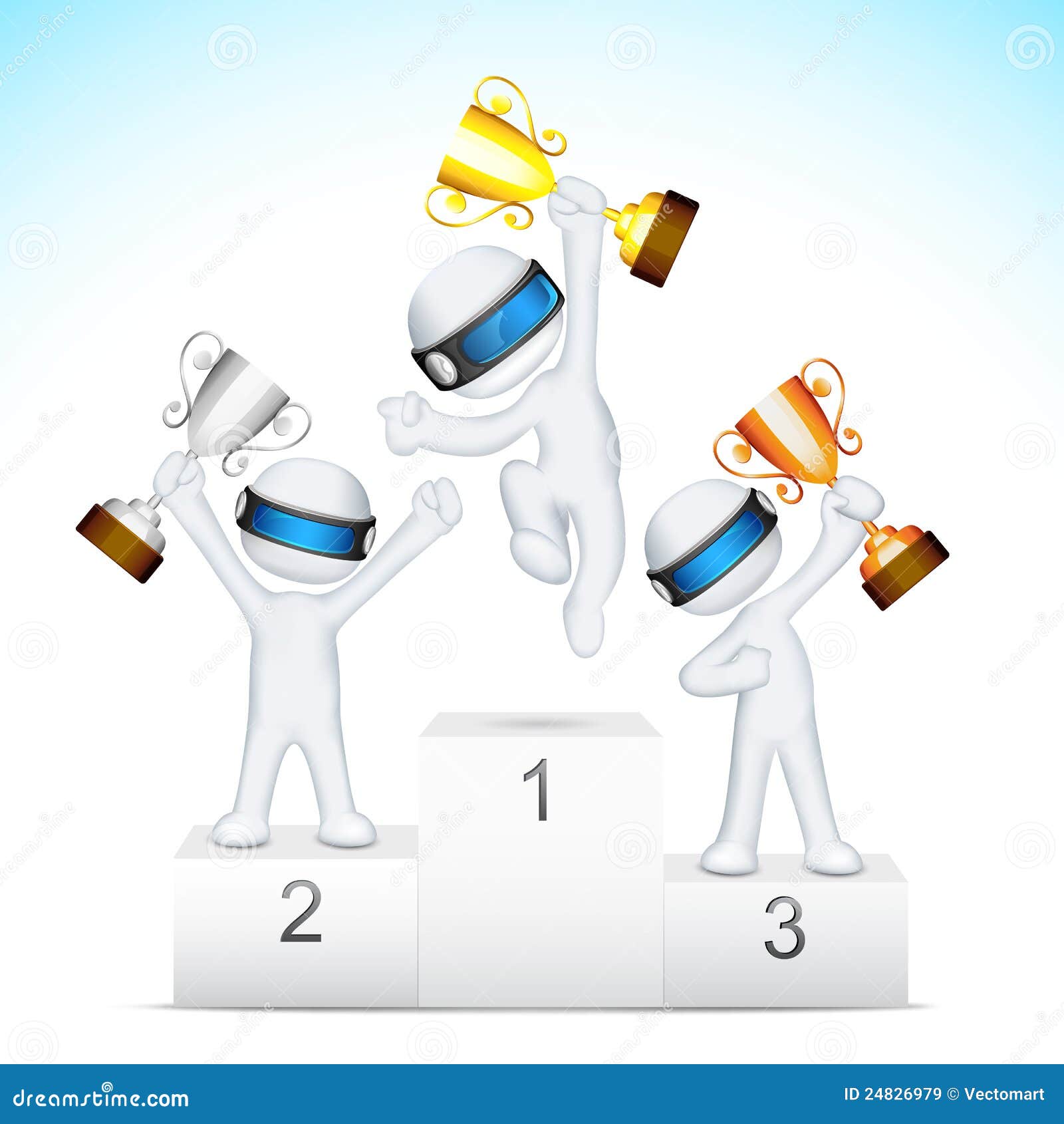 Gagnant illustration de vecteur. Illustration du modifiable - 24826979