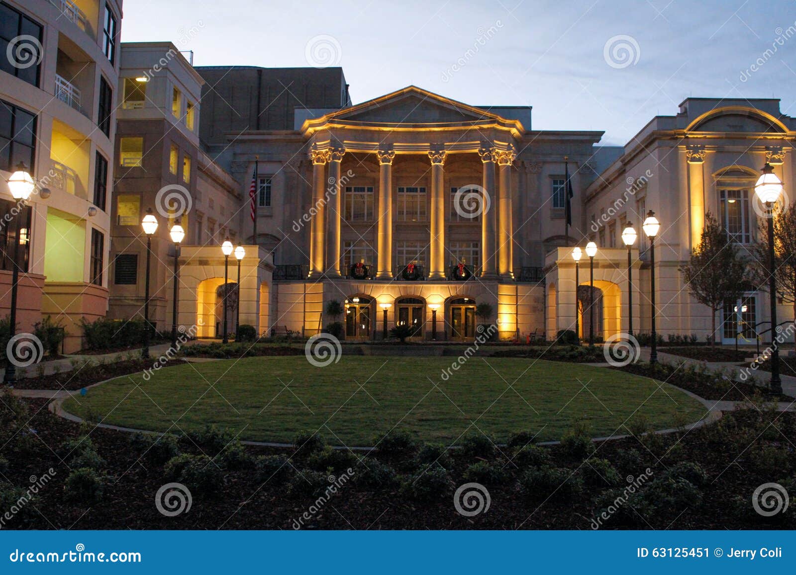 Gaillard Center, Charleston, SC. Editorial Photo - Image of vintage ...