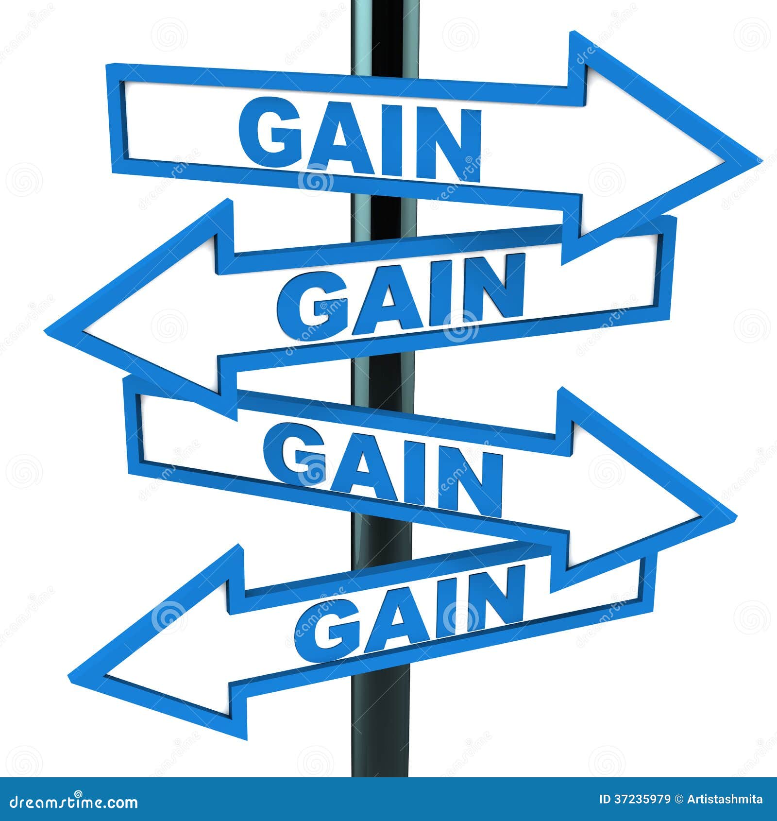 Gain illustration stock. Illustration du victoire, argent - 37235979