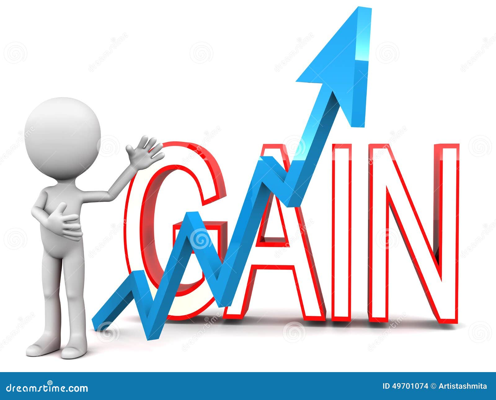 Gain illustration stock. Illustration du flux, produits - 49701074