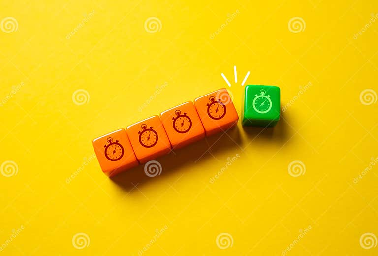 Gain More Time. Commute To Work less Time Stock Photo - Image of plan ...