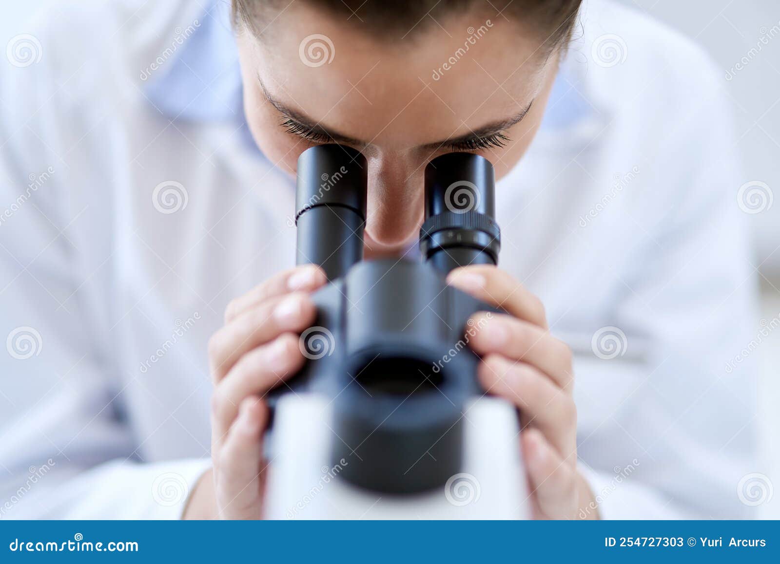 Gaining Deeper Insights To Help Develop a Cure. a Young Female ...